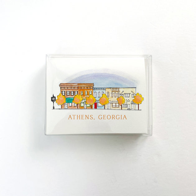 Athens, Georgia Autumn Greeting Card