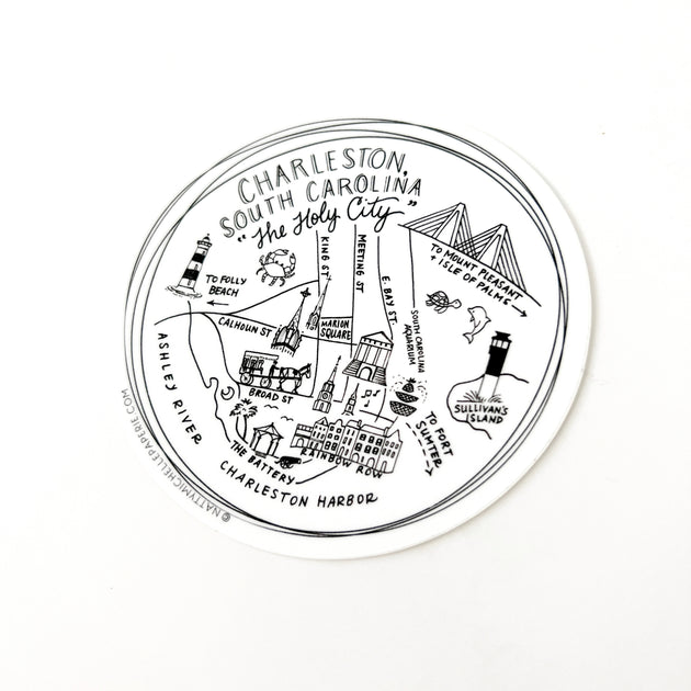 Charleston, South Carolina Stickers
