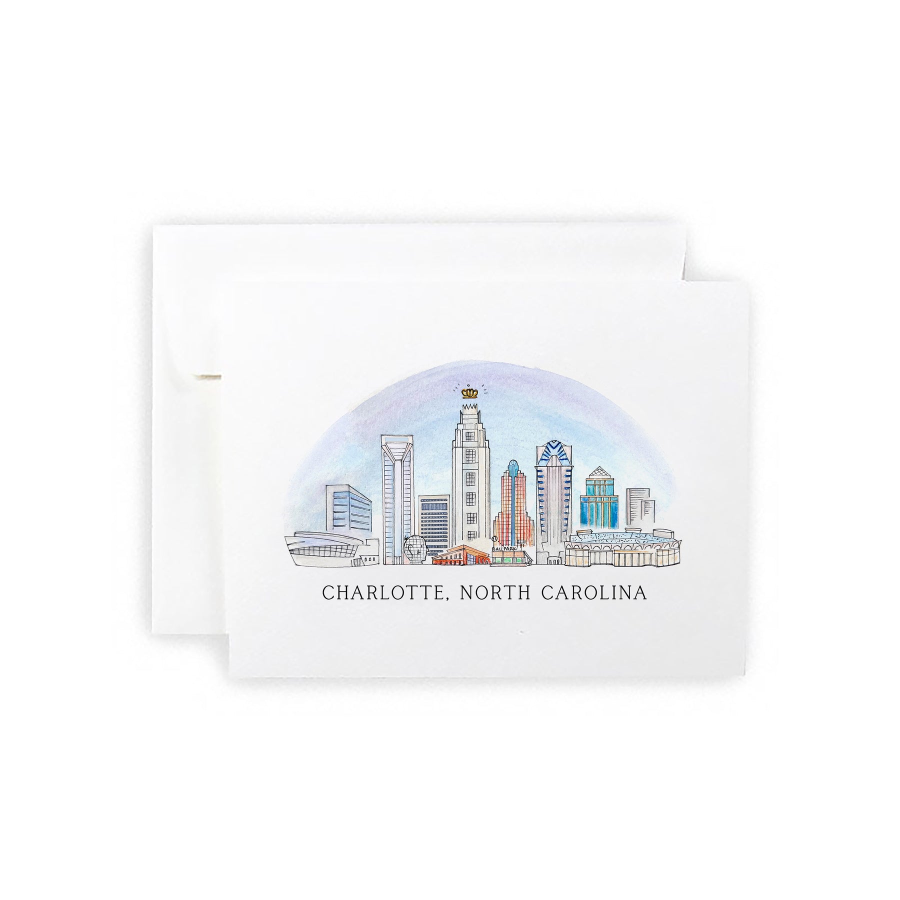 Charlotte, North Carolina Greeting Card