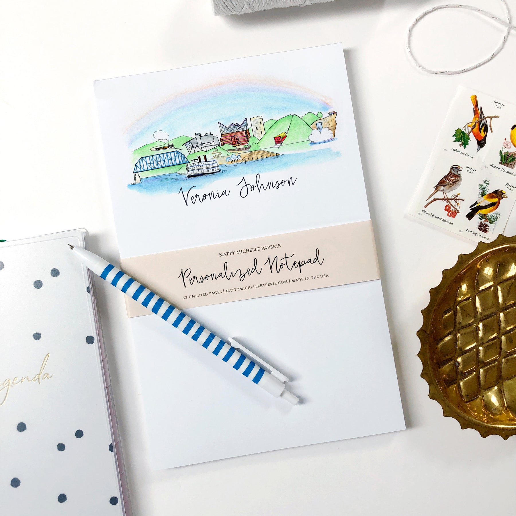Hand-painted maps, stationery and other wonderful whimsies – Natty ...