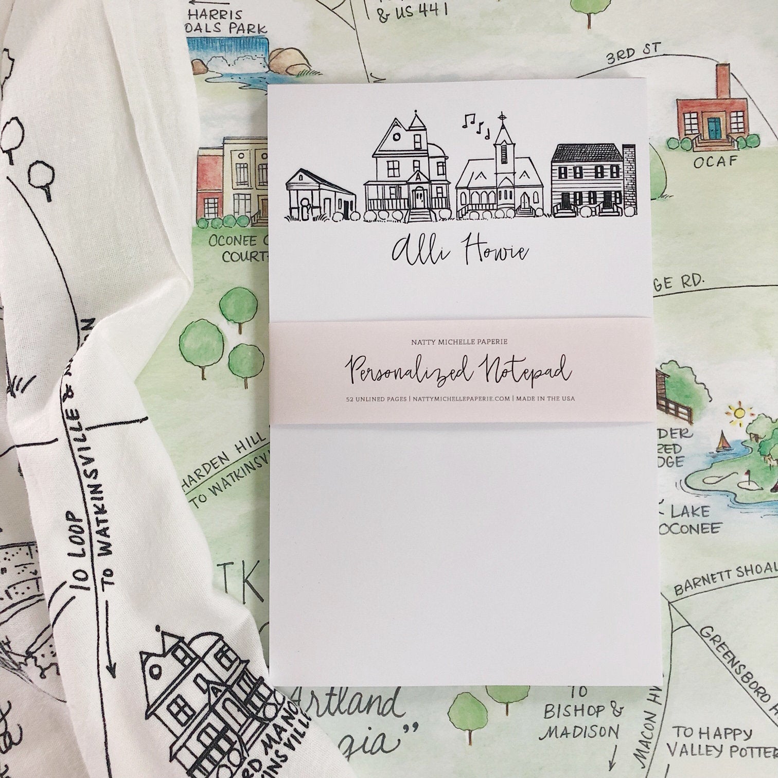 Hand-painted maps, stationery and other wonderful whimsies – Natty ...