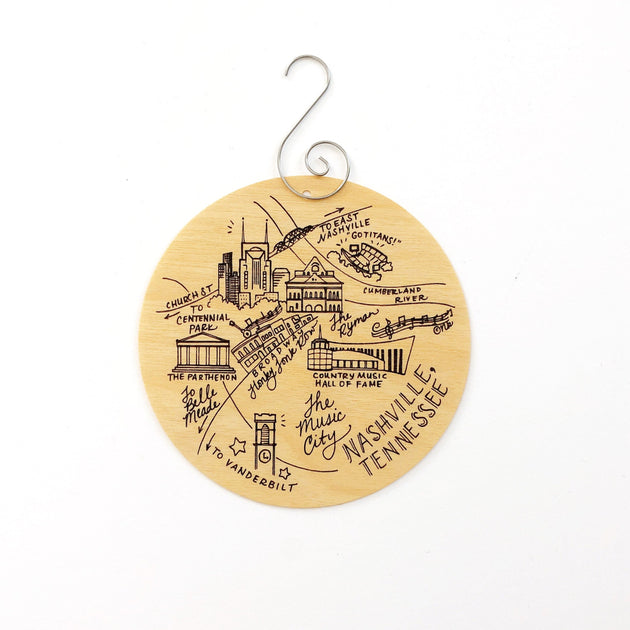 Nashville Birch Ornament